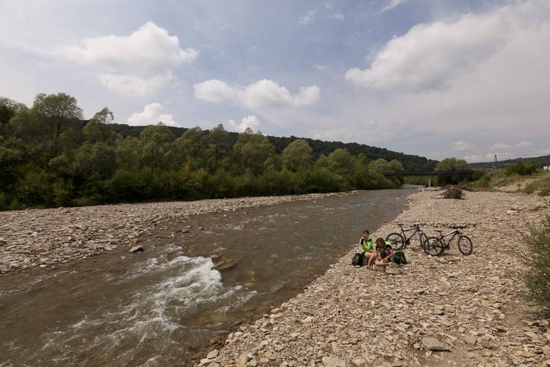 Rzeka Wiar - Szlak Green Velo