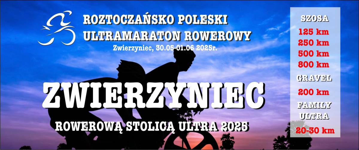 Roztoczańsko Poleski Ultramaraton Rowerowy - Szlak Green Velo