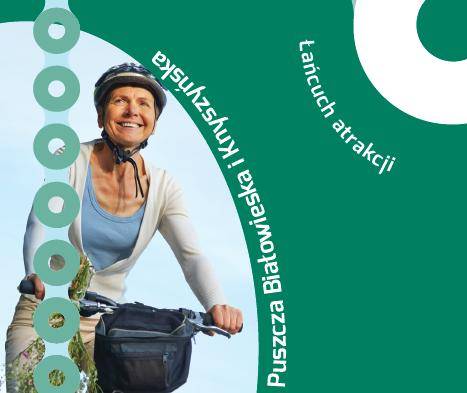 Mapa Puszcza Białowieska i Knyszyńska 1:350 000 - Szlak Green Velo