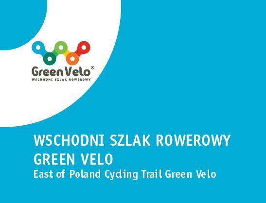 Mapa województwa warmińsko-mazurskiego - Szlak Green Velo