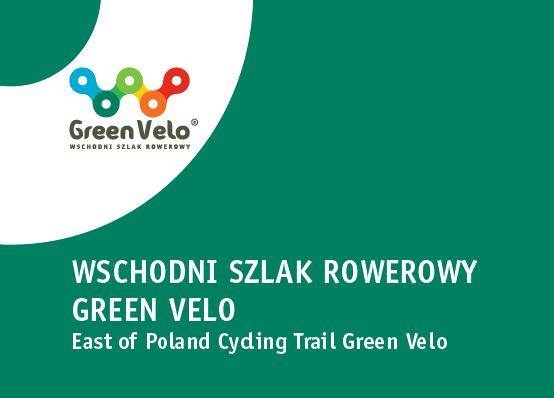 Mapa województwa podlaskiego - Szlak Green Velo