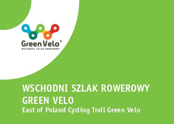 Mapa województwa lubelskiego - Szlak Green Velo